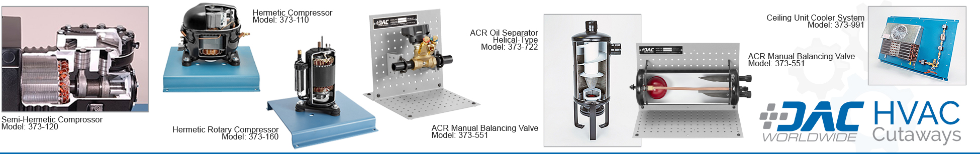 DAC Worldwide HVAC Cutaway Trainers | Tech-Labs