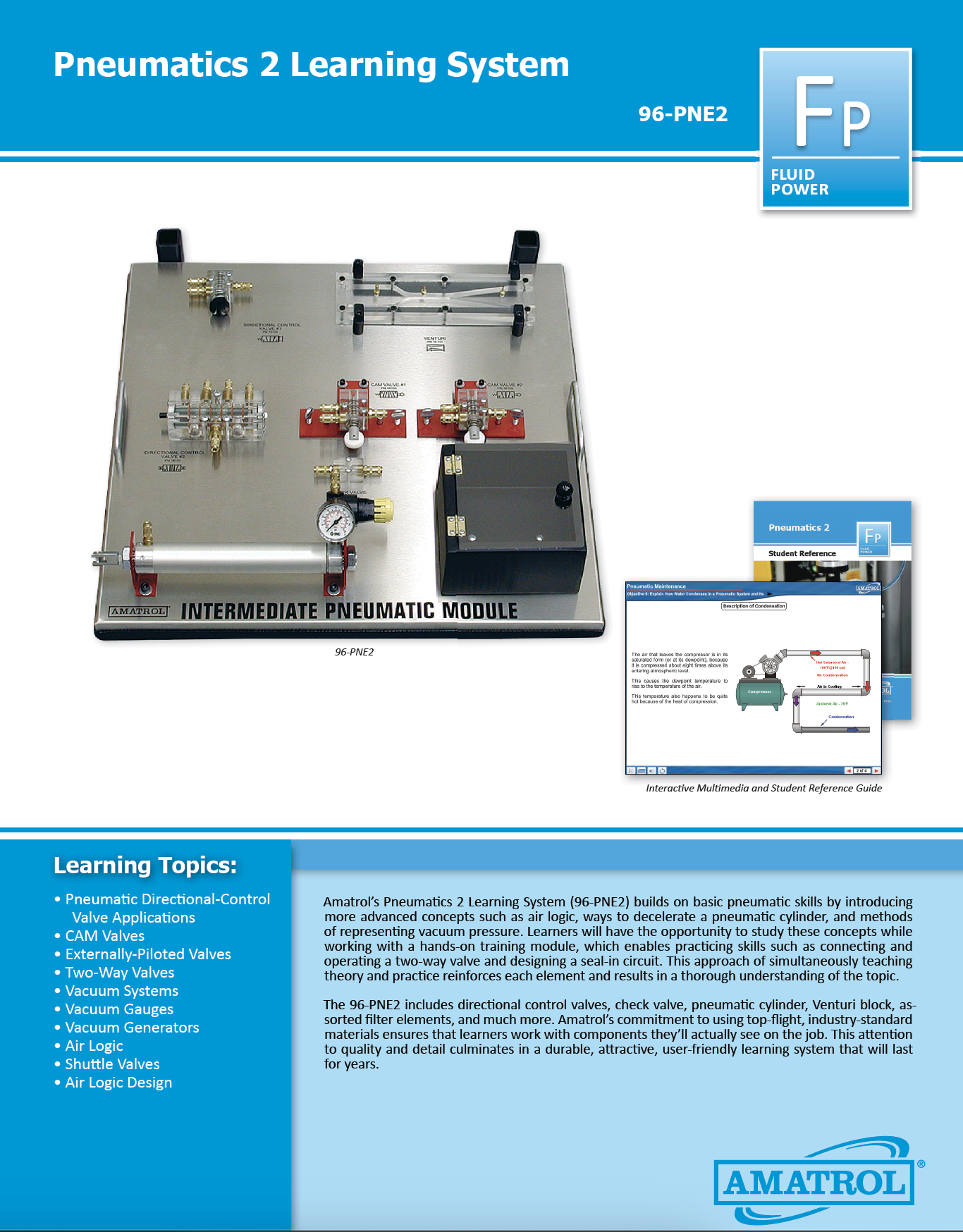 Pneumatics 2 Learning System | Amatrol