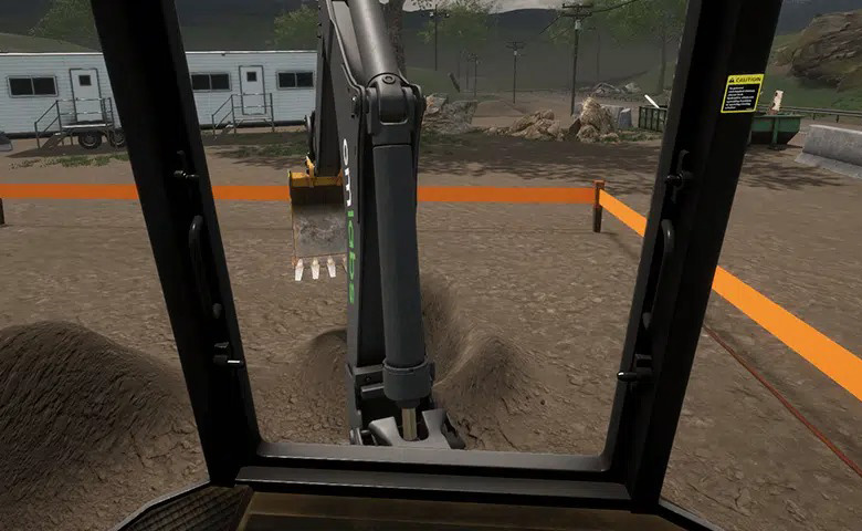 Intellia Backhoe Simulator | Tech-Labs