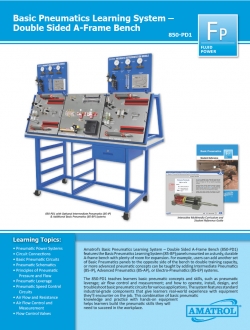 Basic Pneumatics Training System | Tech-Labs